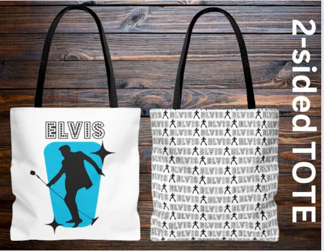 Retro Elvis Bag, Elvis Presley Book Bag, Elvis Fan Merchandise ...