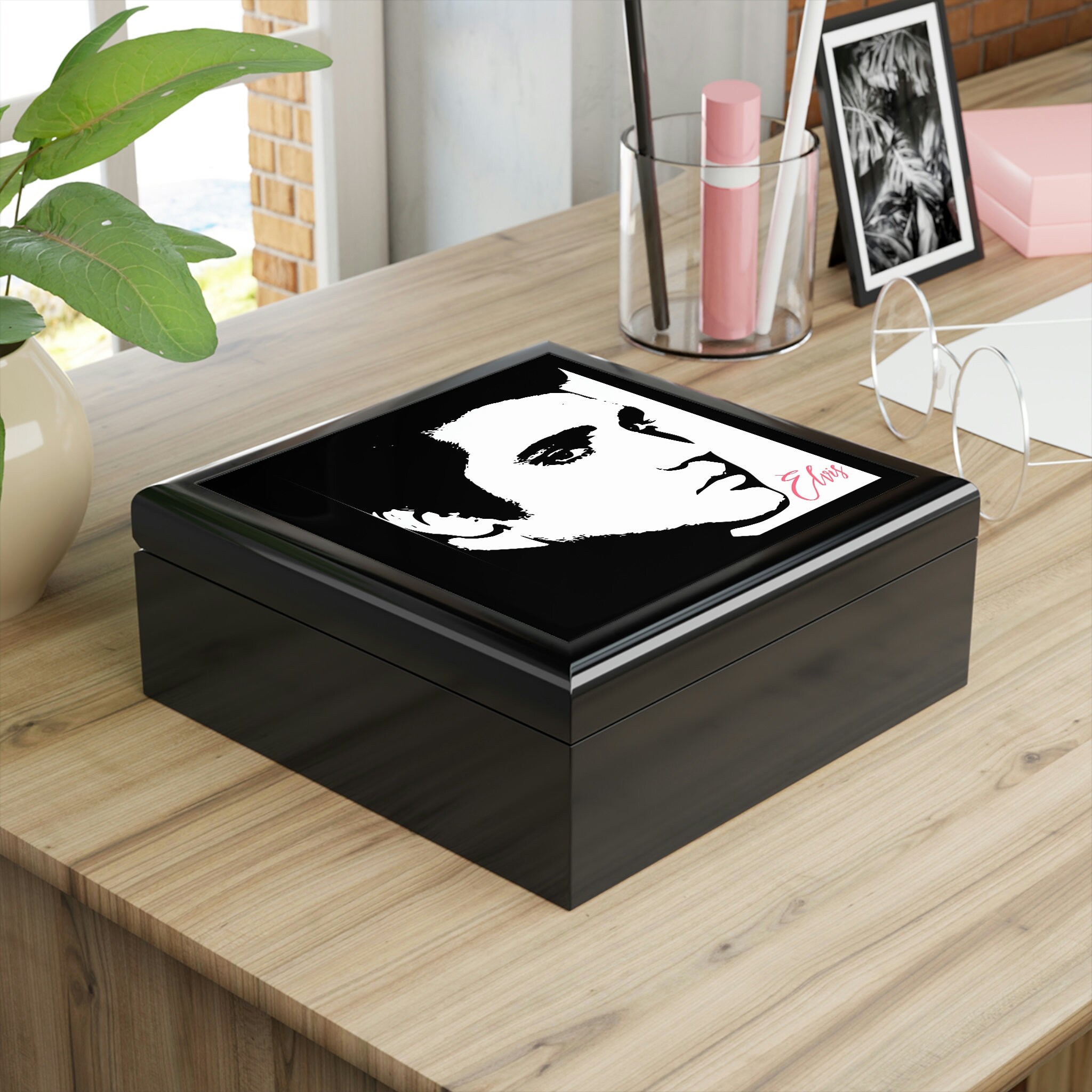 Love Me Tender Elvis Jewelry Box, Elvis Presley Gift, Ladies Jewelry ...