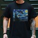 Starry Night Alien Cow Abduction Unisex Comfort Colors Shirt, Alien ...