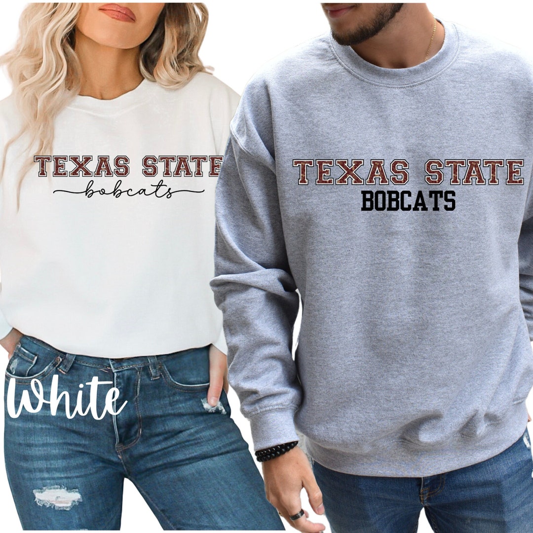 Texas State Bobcats Unisex Sweatshirt, Texas State Sweatshirt, Texas ...