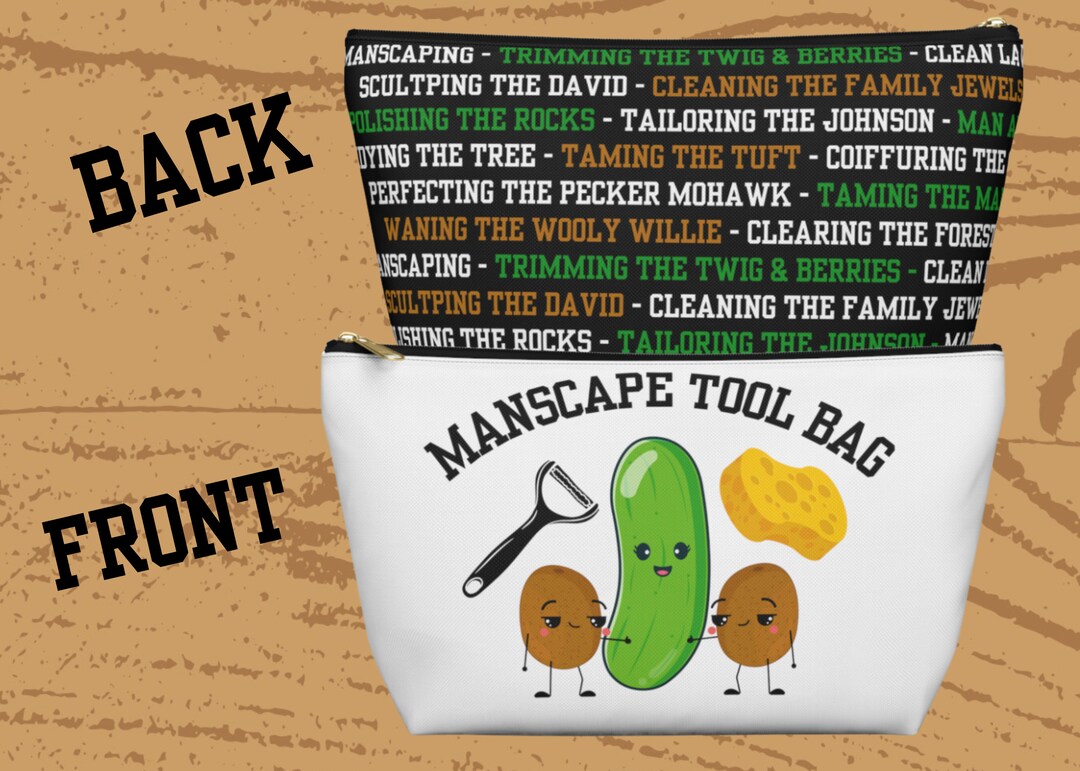 Hilarious Manscape Tool Bag, Funny Party Gift, Bachelor Party Gift ...