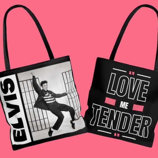 Elvis Presley Tote Bag - Etsy