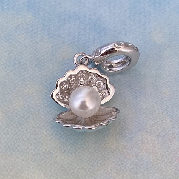 Pearl Shell Charm - Etsy