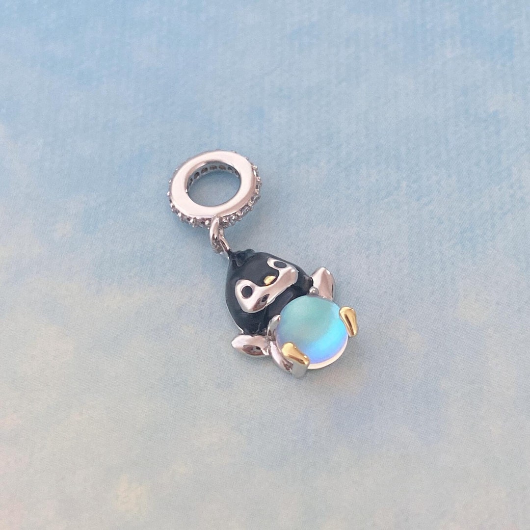 Penguin Dangle Charm,genuine 925 Sterling Silver Charm for Bracelet ...