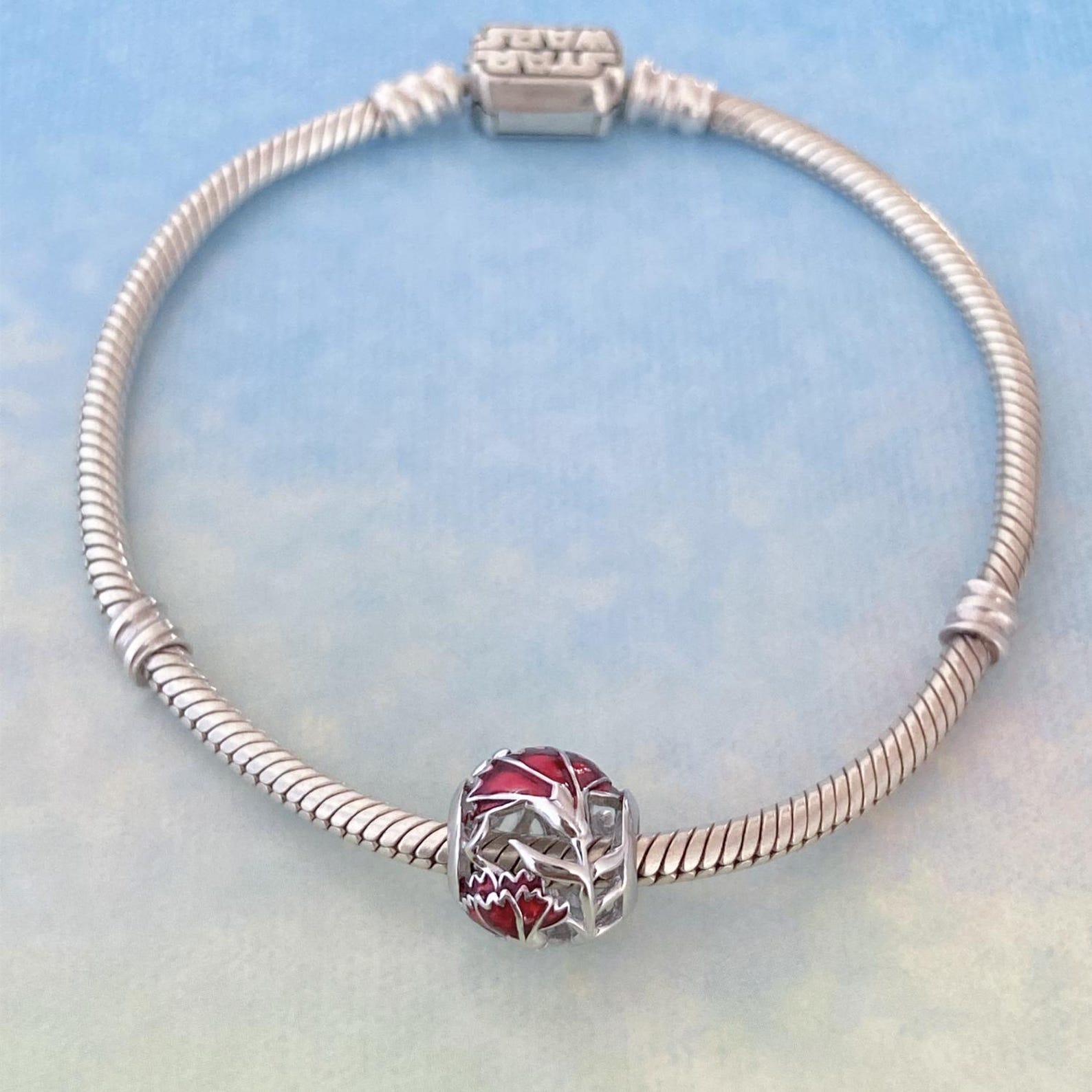 Carnation Dangle Charm,new Genuine 925 Sterling Silver Charm for ...