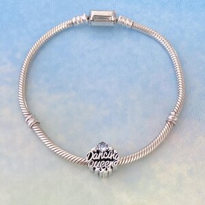 Openwork Dancing Queen Charm,new Genuine 925 Sterling Silver Charm for ...