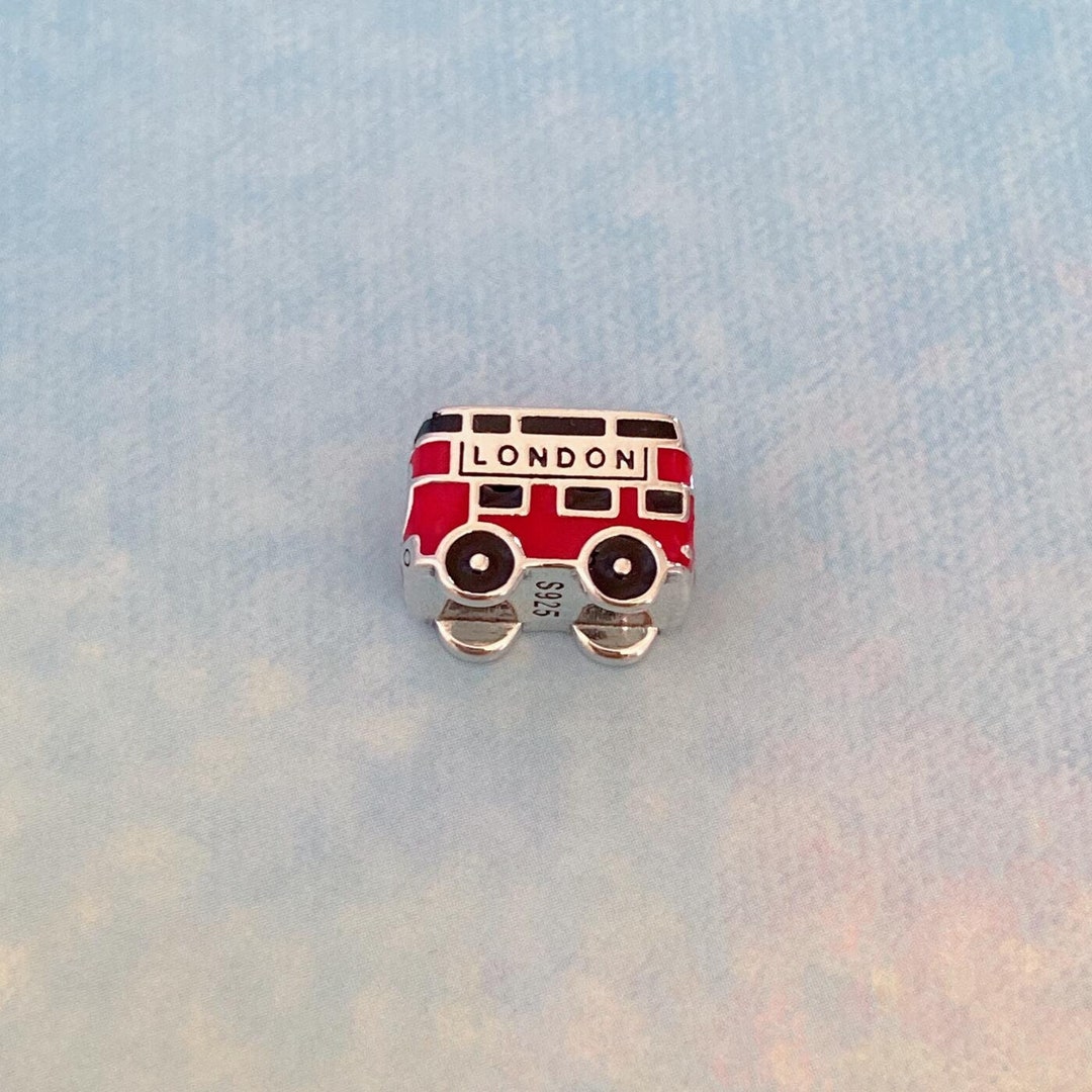 London Bus Charm,genuine 925 Sterling Silver Charm for Bracelet ...