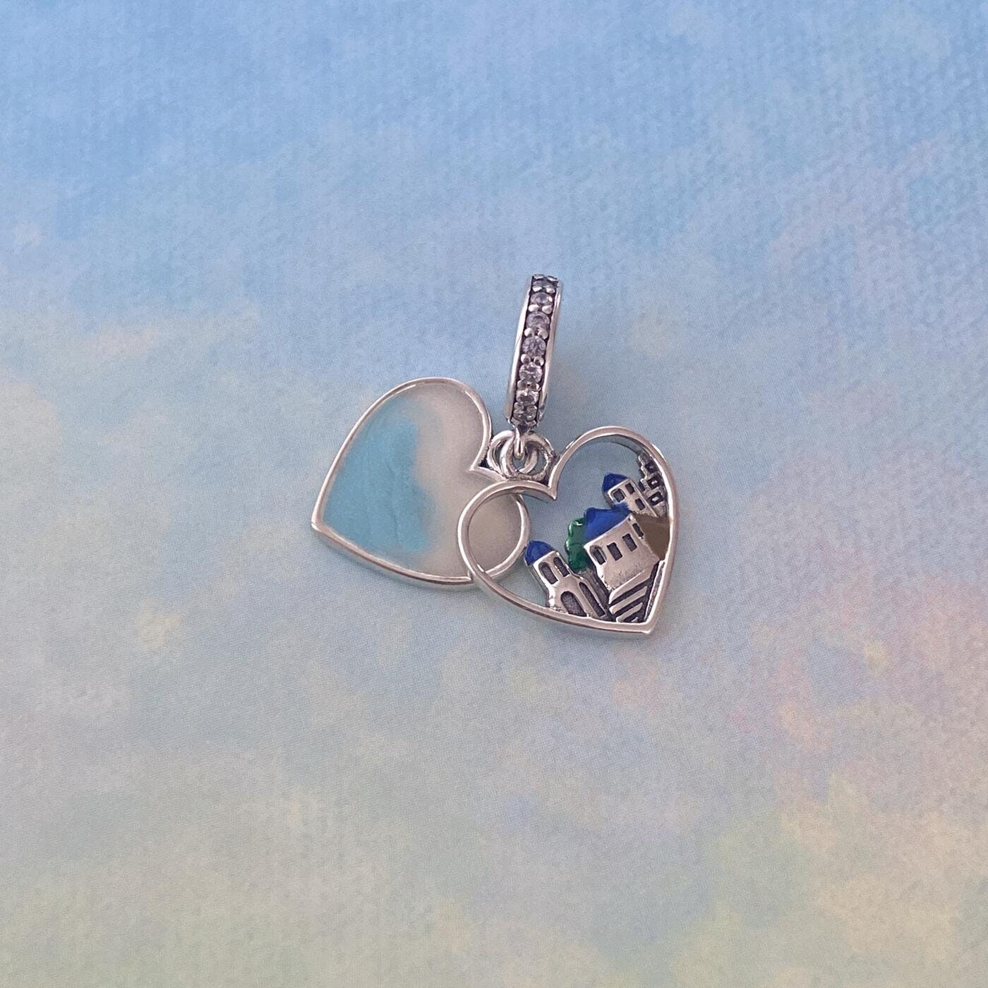 Santorini Dangle Charm,greece Vacation Travel Charm,santorini Souvenir ...