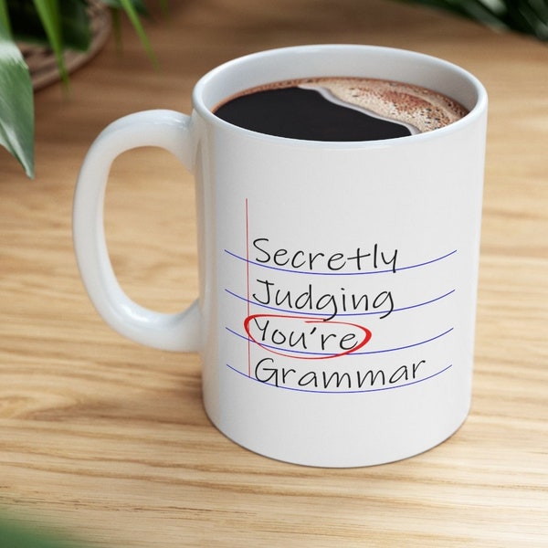 Grammar Mug - Etsy