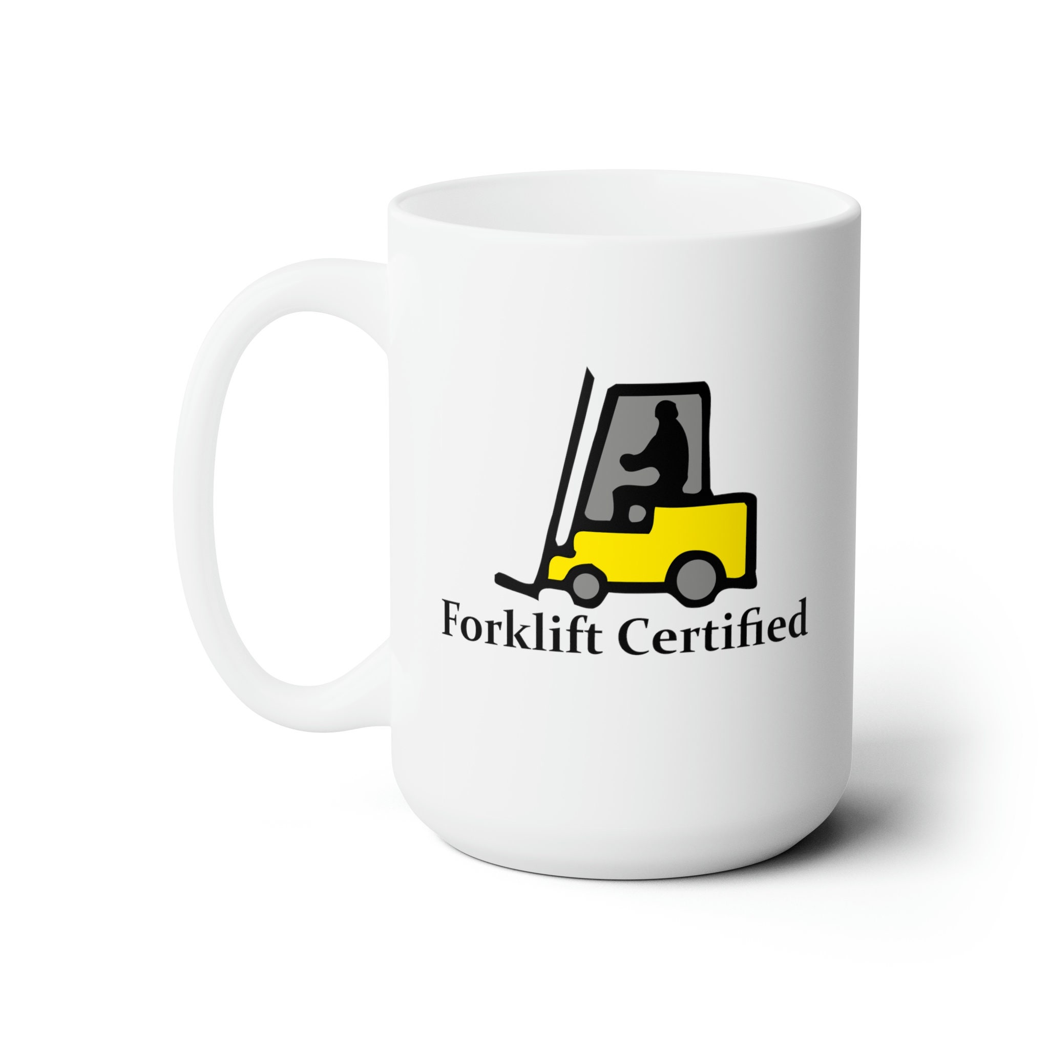 Funny Meme Forklift Certified Hilarious Joke Gag Prank Ceramic - Etsy