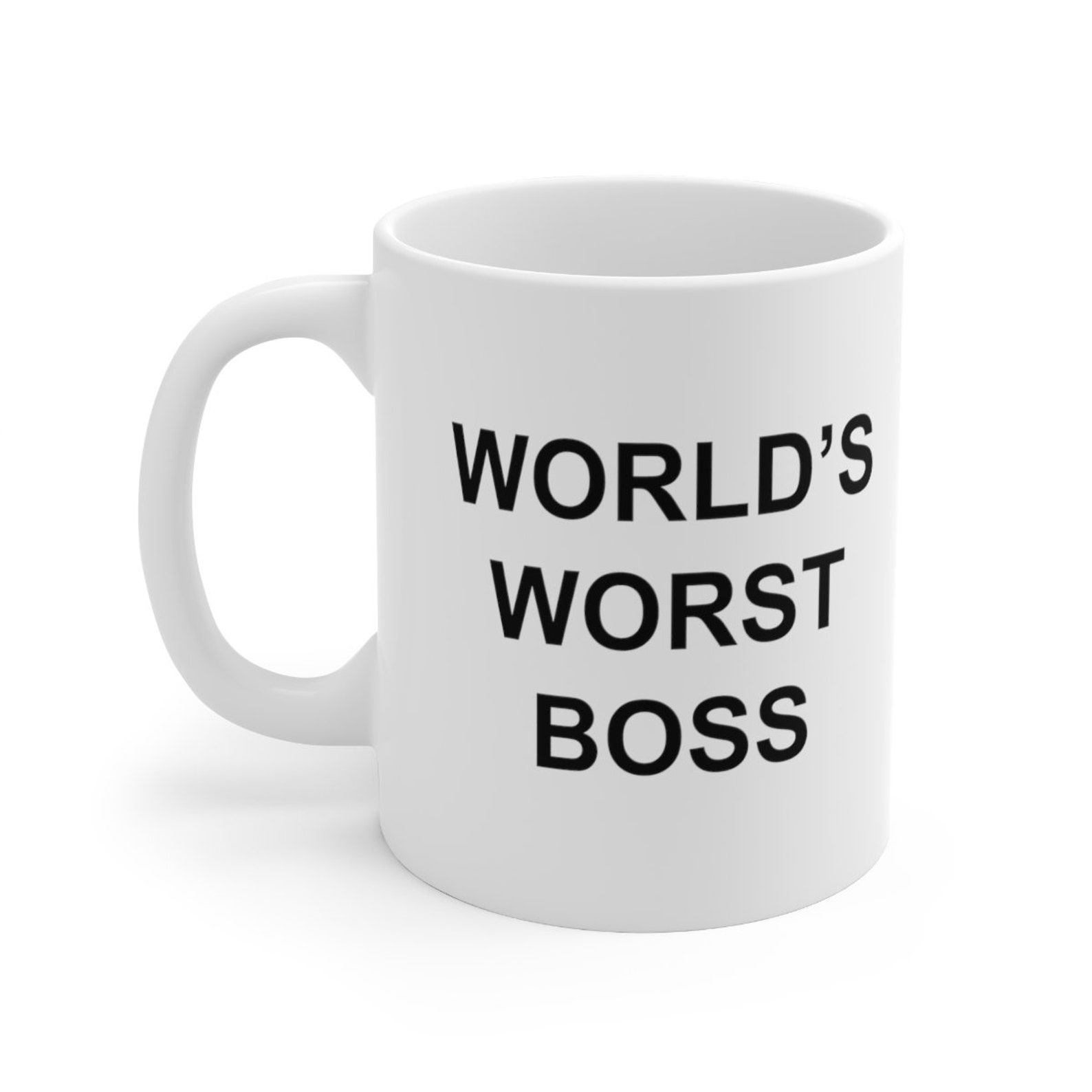 Hilarious World's Worst Boss Joke Ceramic Mug 11oz - Etsy