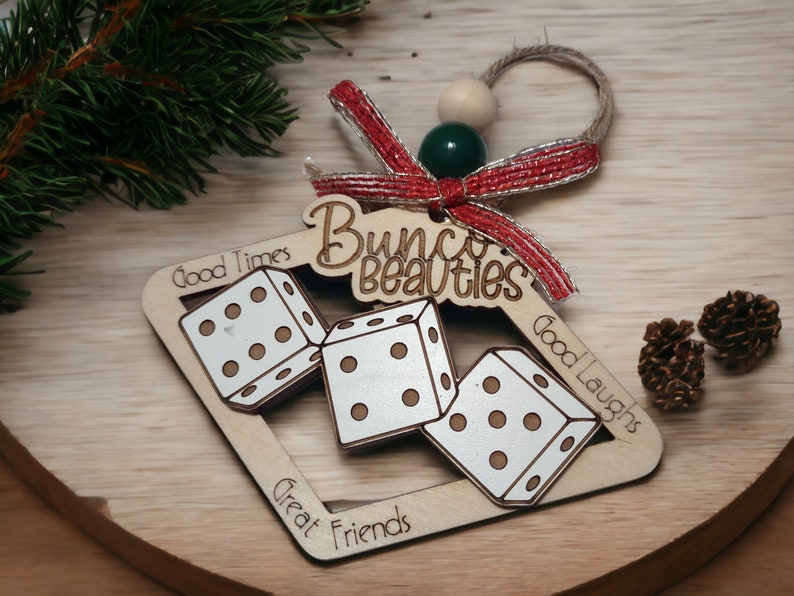 Bunco Ornament, Bunco Babe, Bunco Beauties, Bunco Besties, Bunco Game ...