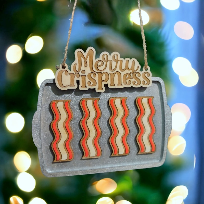 Bacon Ornament - Etsy