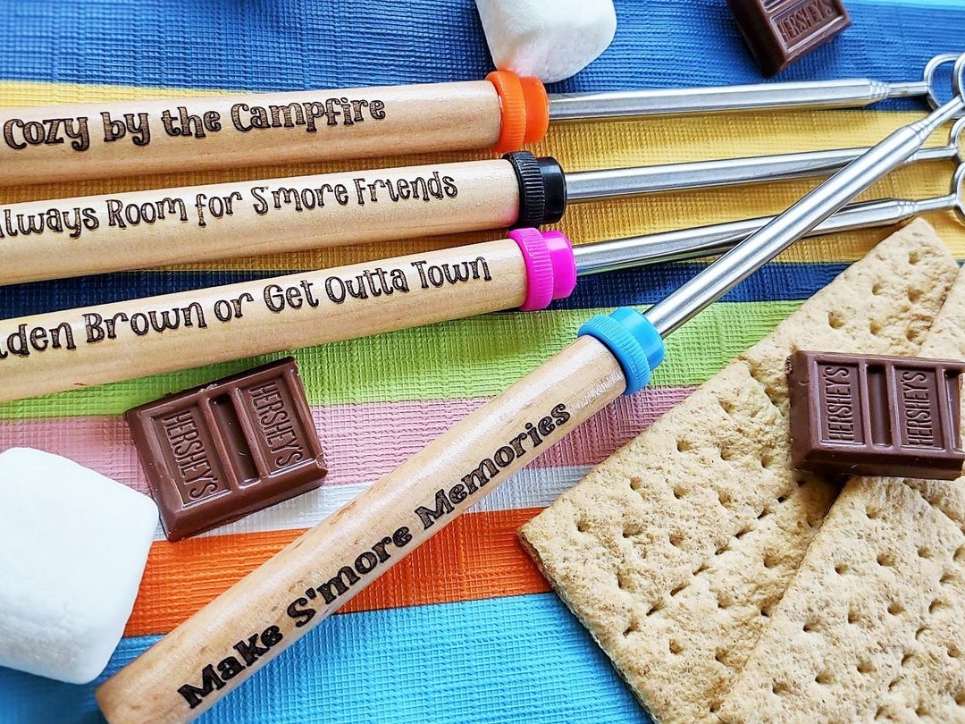 Campfire Roasting Stick, Marshmallow Roasting Stick, Personalized With ...