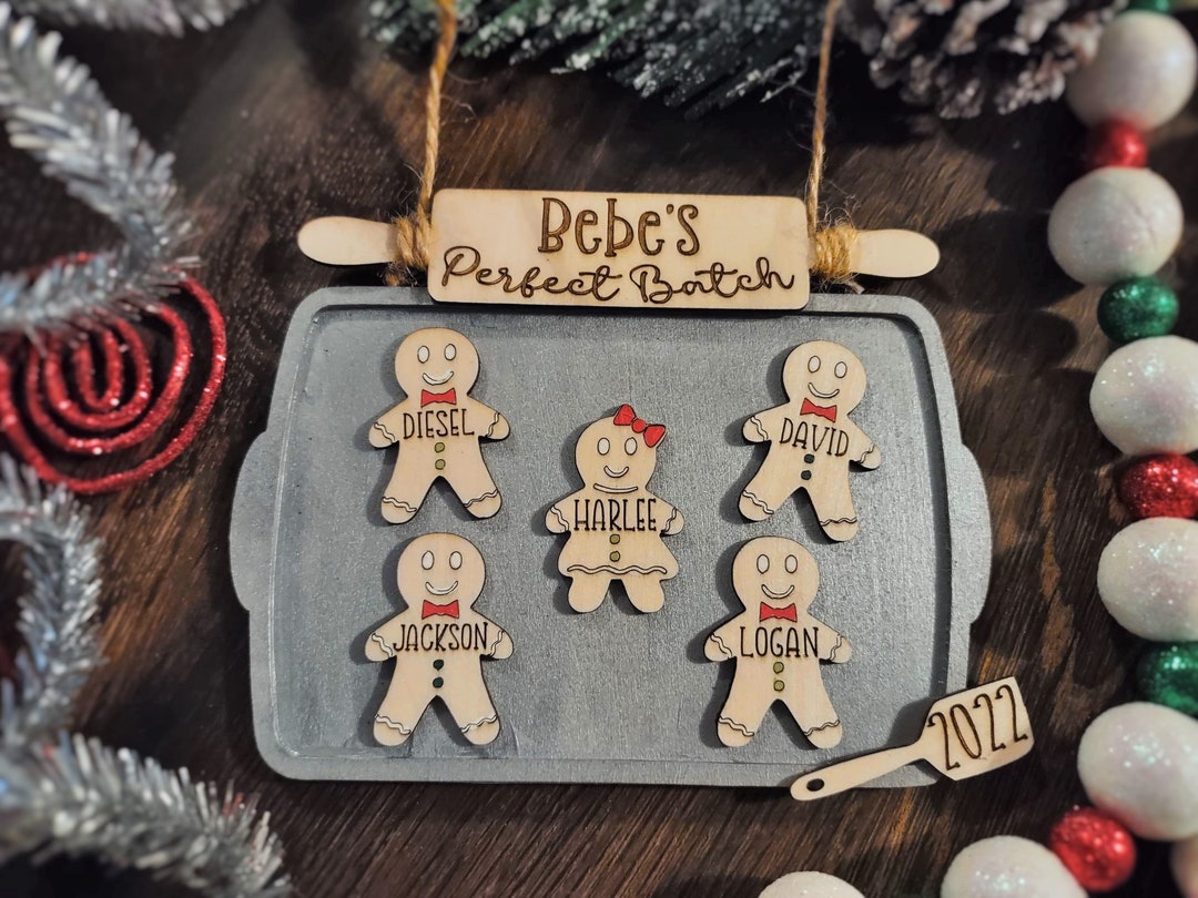 Grandma's Perfect Batch Personalized Gingerbread Cookie - Etsy