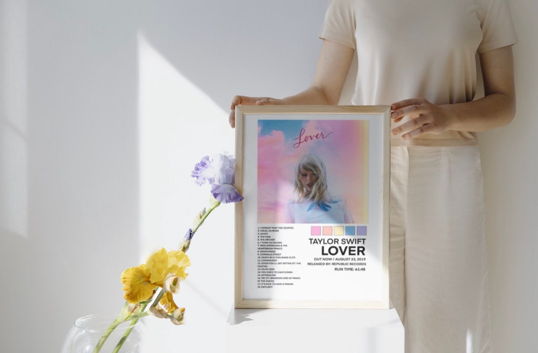 Taylor Swift Lover Poster Printable Art, Digital Download - Etsy