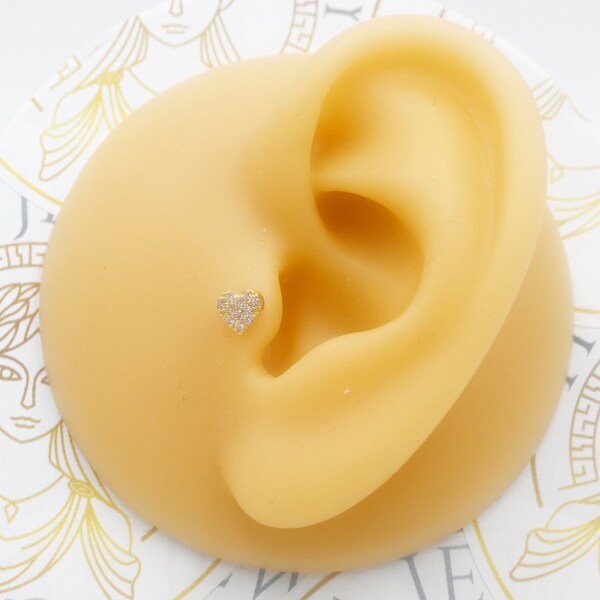 Heart Tragus - Etsy