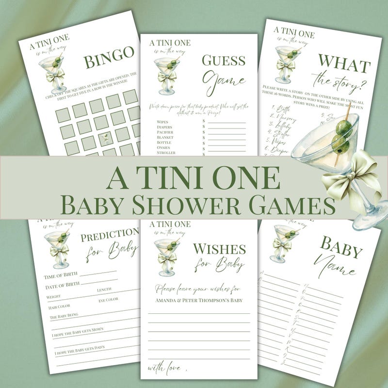 Olive Tiny Baby Shower - Etsy