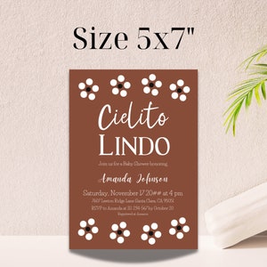 Cielito Lindo Baby Shower Invitation Template for Your Talavera Mexican ...