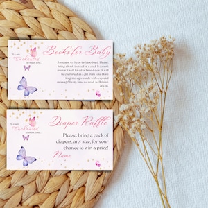Enchant to Meet You Baby Shower Bundle Canva Template Girl Baby Shower ...