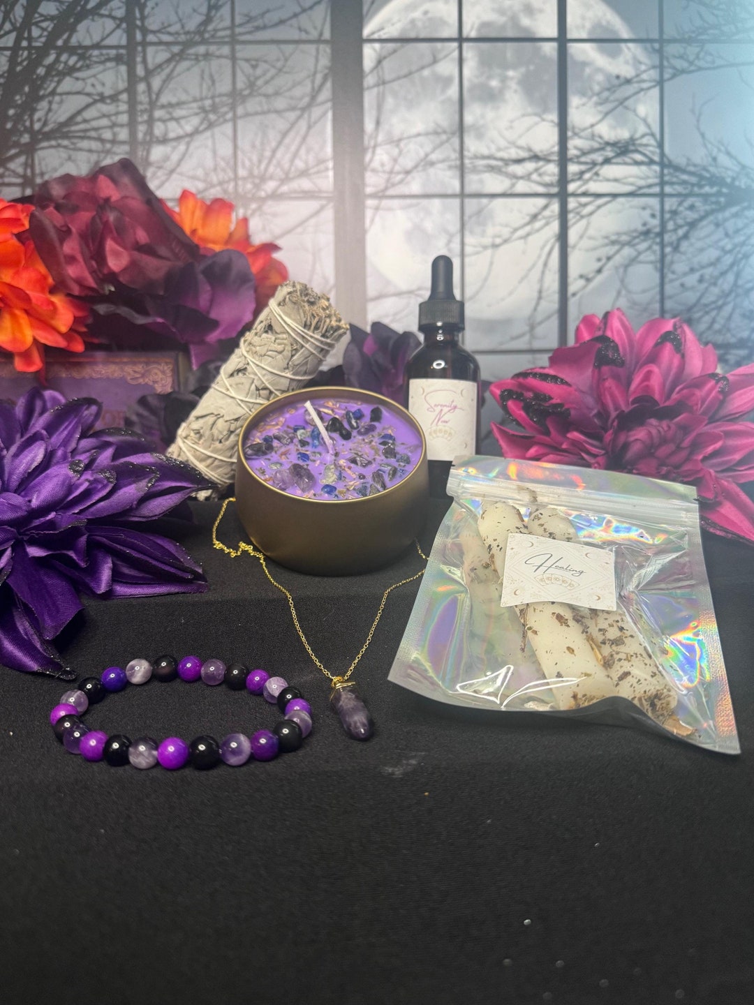 Serenity Manifesting Box | Crystal Healing, Ritual Oils, Spell Candles ...