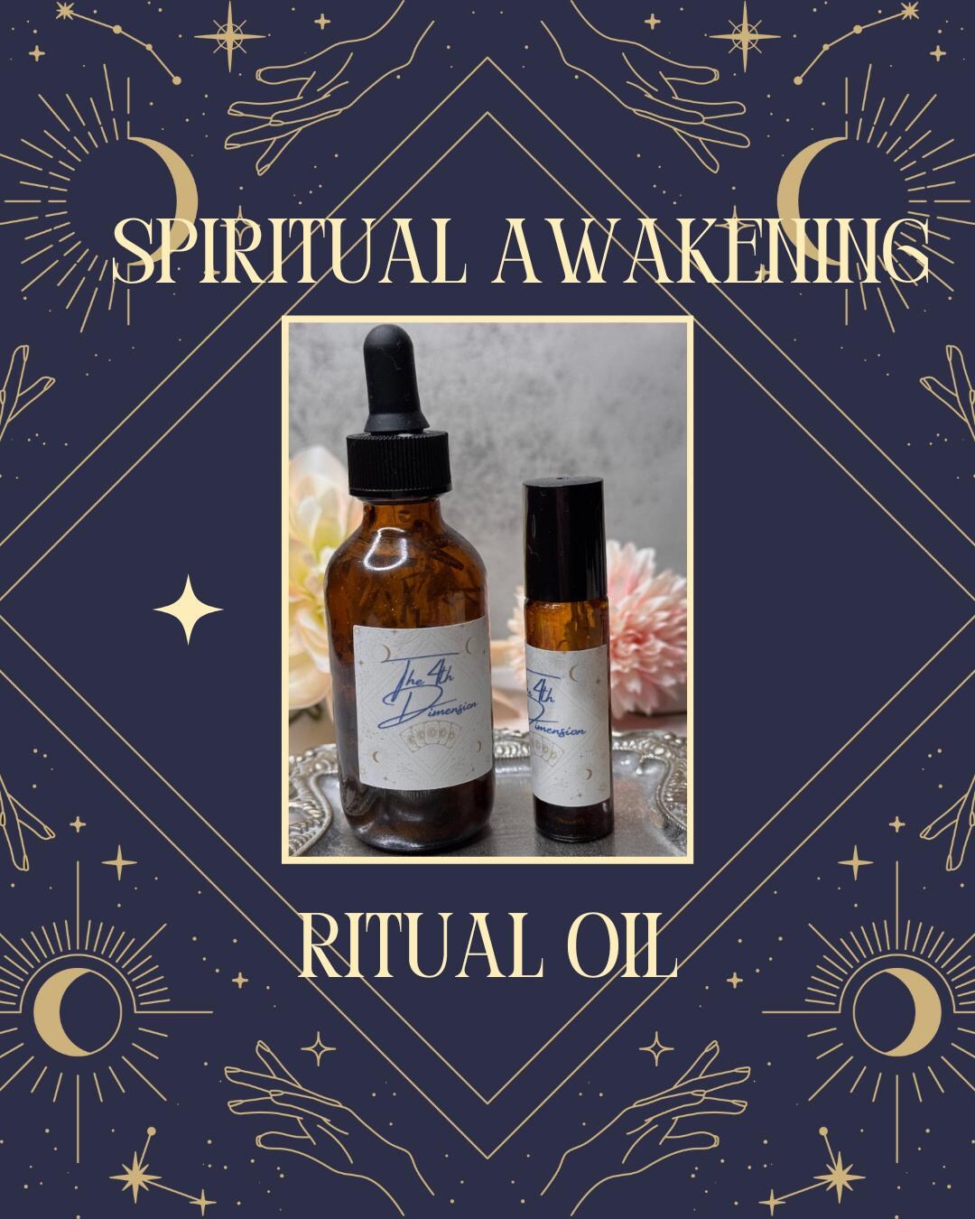 The 4th Dimension – Spiritual Awakening Ritual Oil | Amethyst, Lapis ...