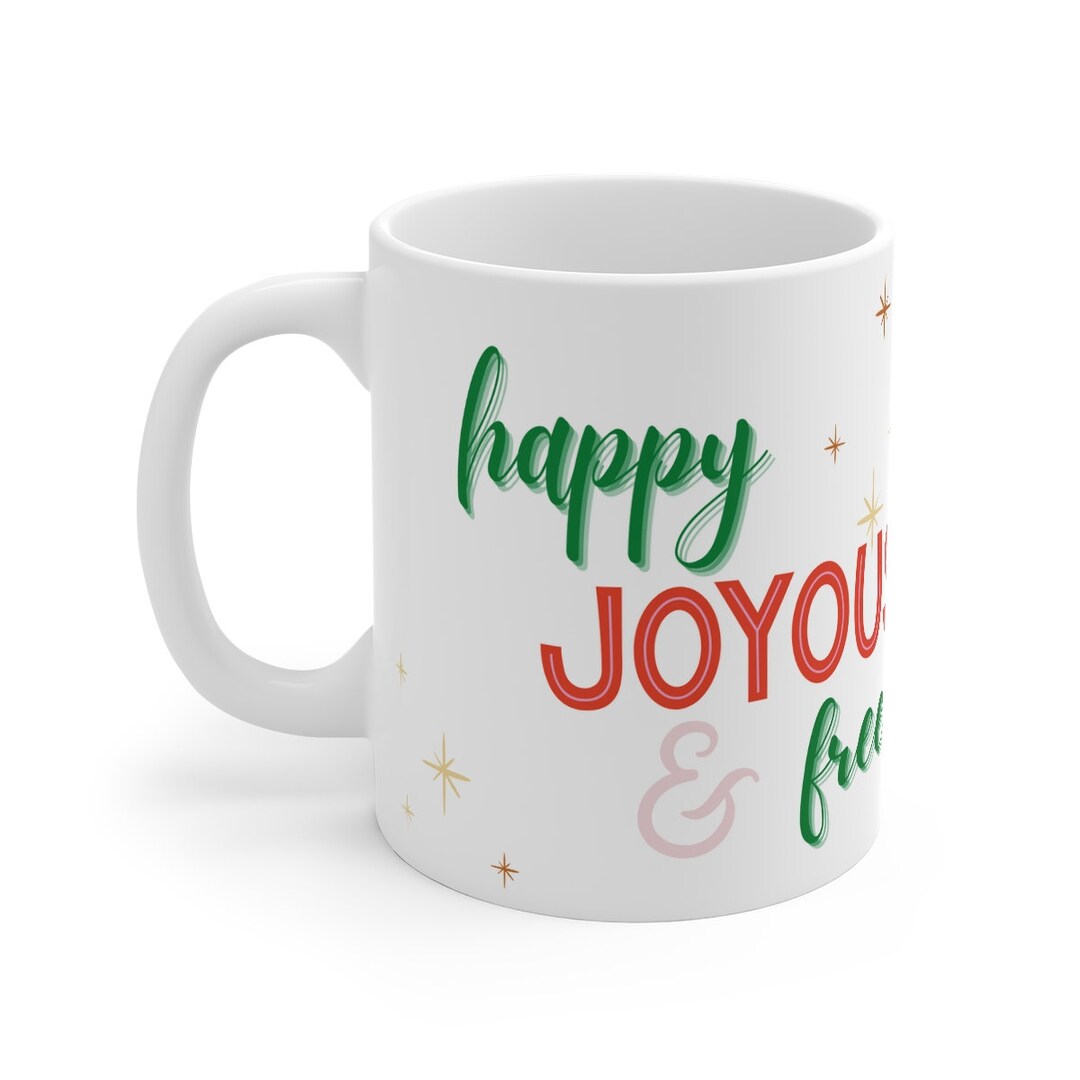 Happy, Joyous, and Free Sobriety Coffee Mug Addiction Recovery Mug ...