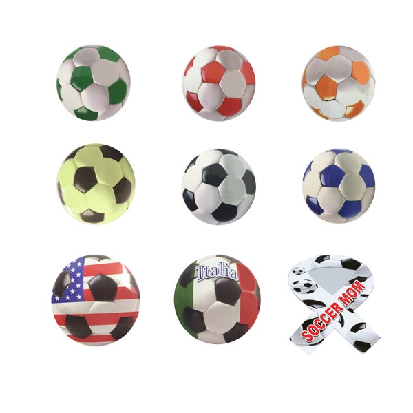 Soccer Ball Magnets - Etsy