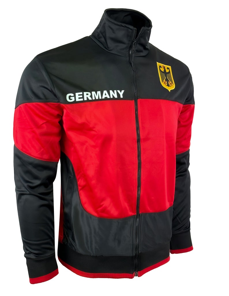Germany Jacket, Deutschland Full Zip Track Jacket - Etsy