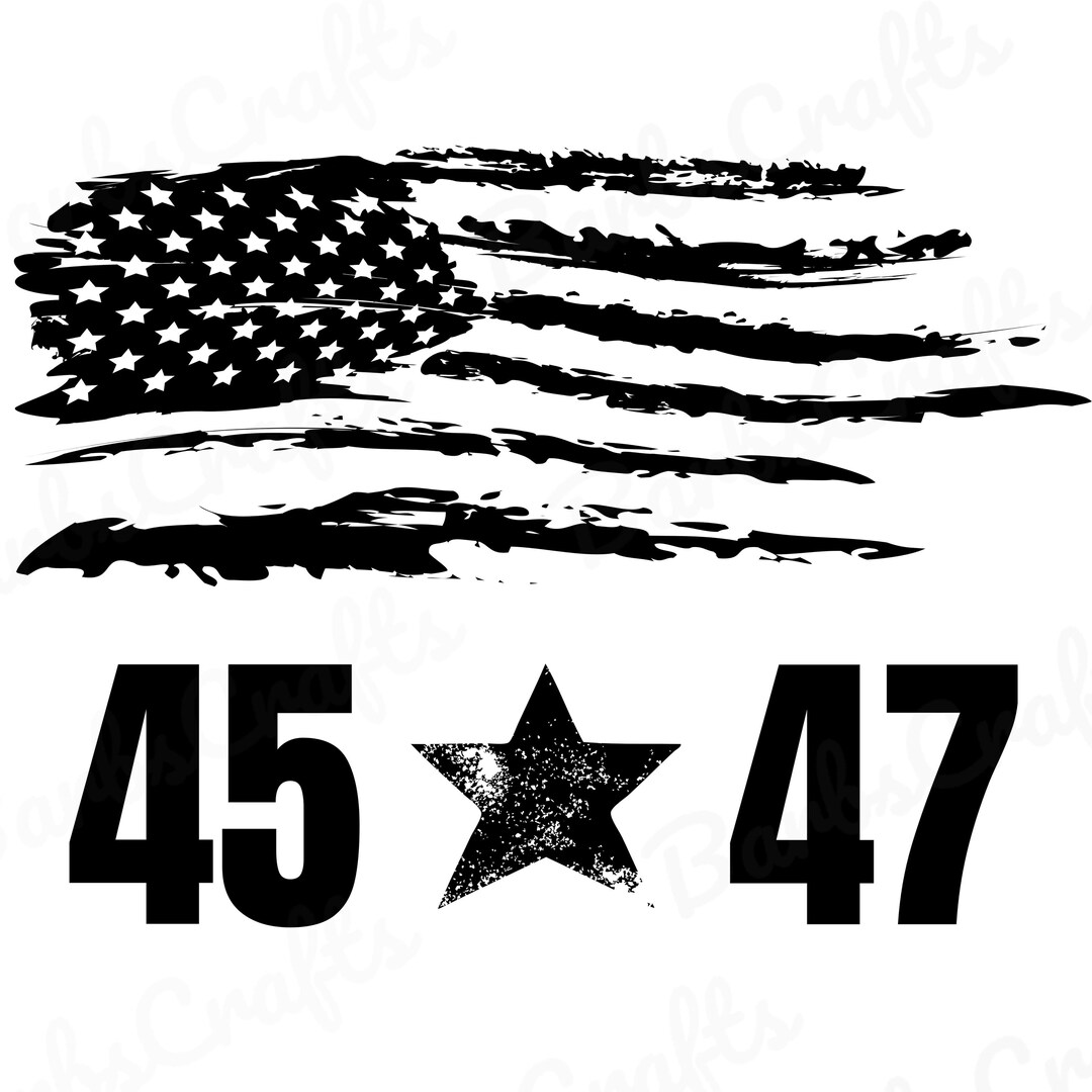 TRUMP 45 47 Png - Etsy