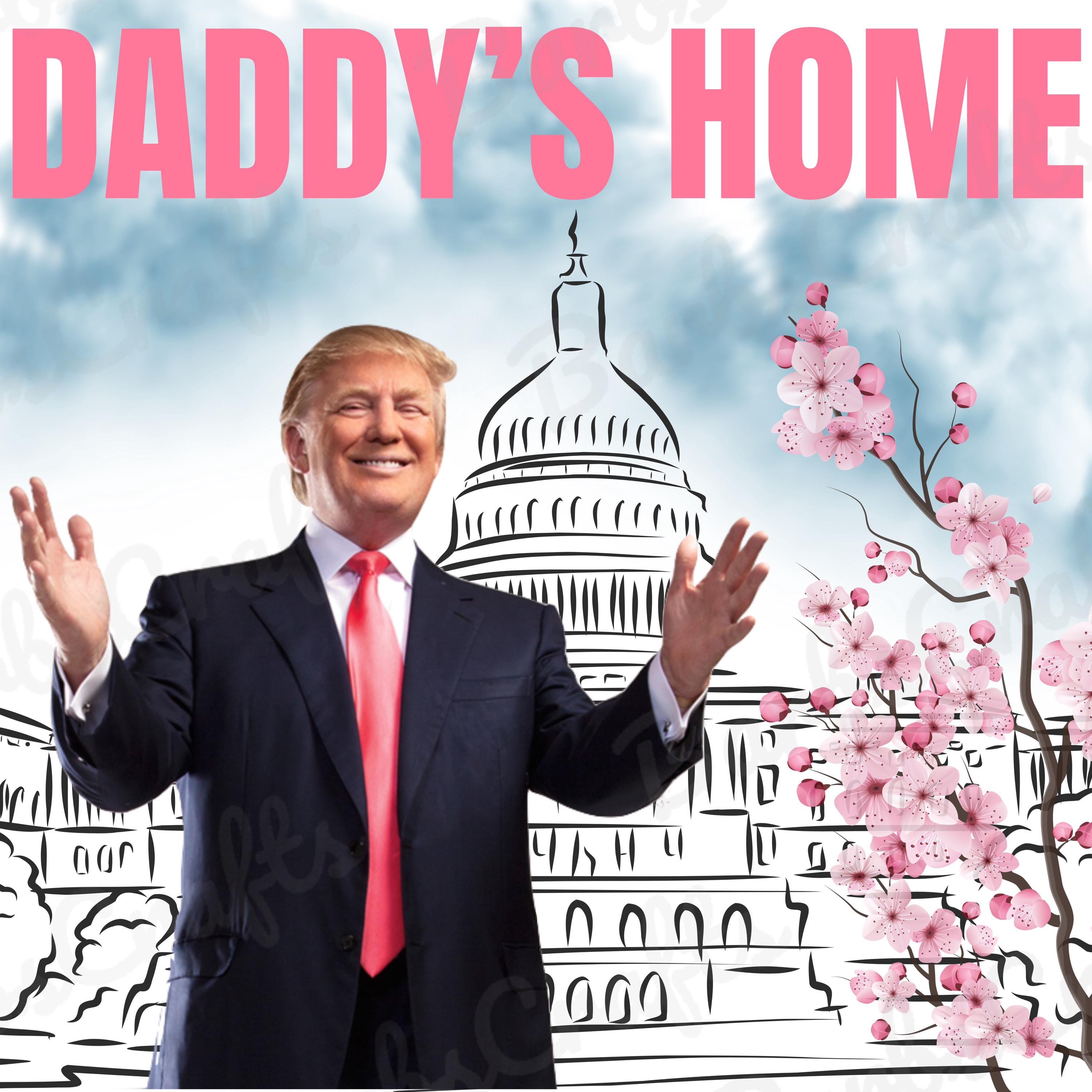 Daddy's Home Png - Etsy