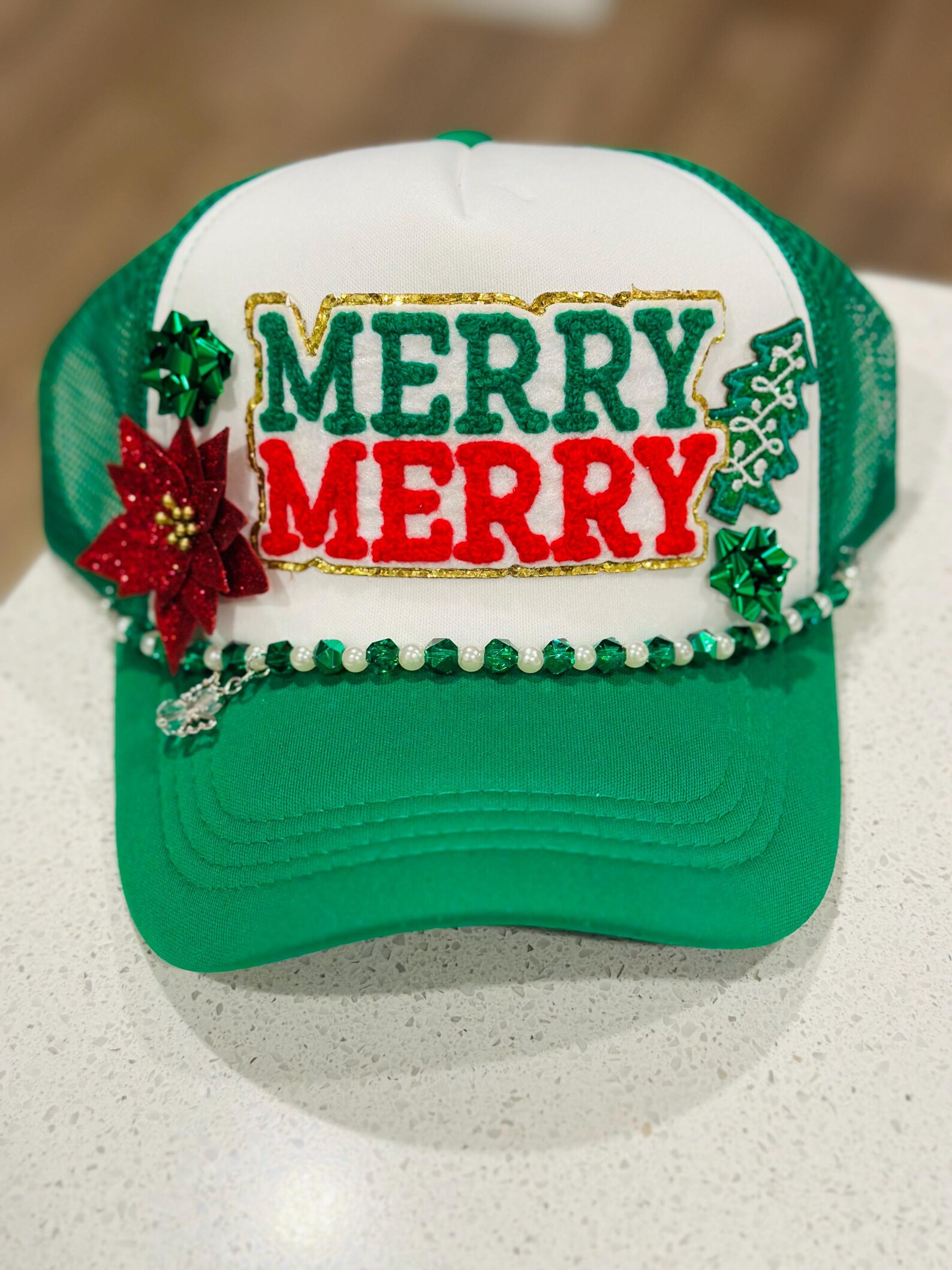 Christmas & Fall Themed Trucker Hats/ Festive Trucker Hat/ Ugly Sweater ...