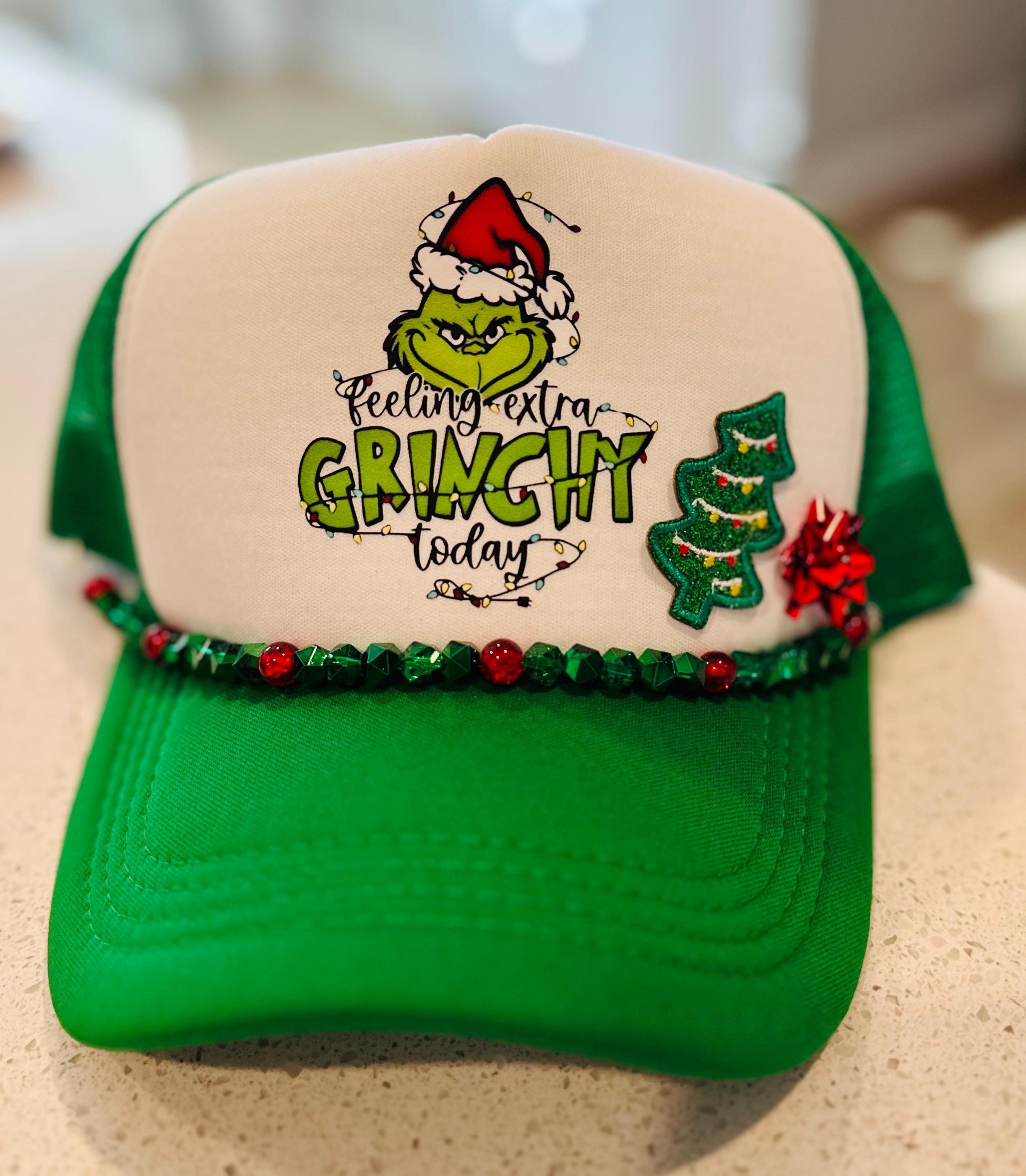 Christmas & Fall Themed Trucker Hats/ Festive Trucker Hat/ Ugly Sweater ...