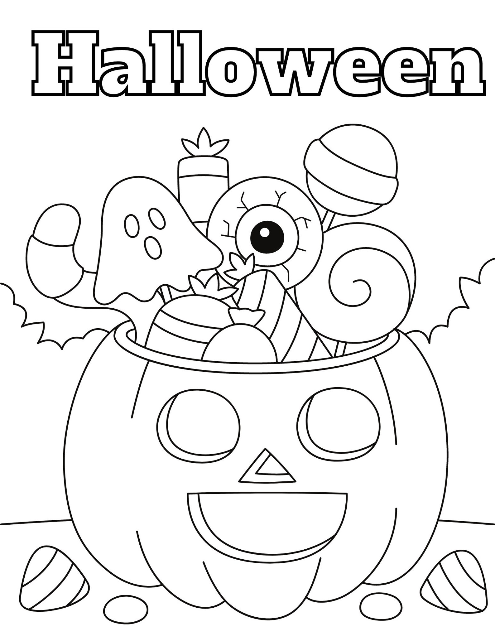 Printable Kid Halloween Coloring Pages Coloring Book Halloween printable-kid-halloween-coloring-pages-coloring-book-halloween