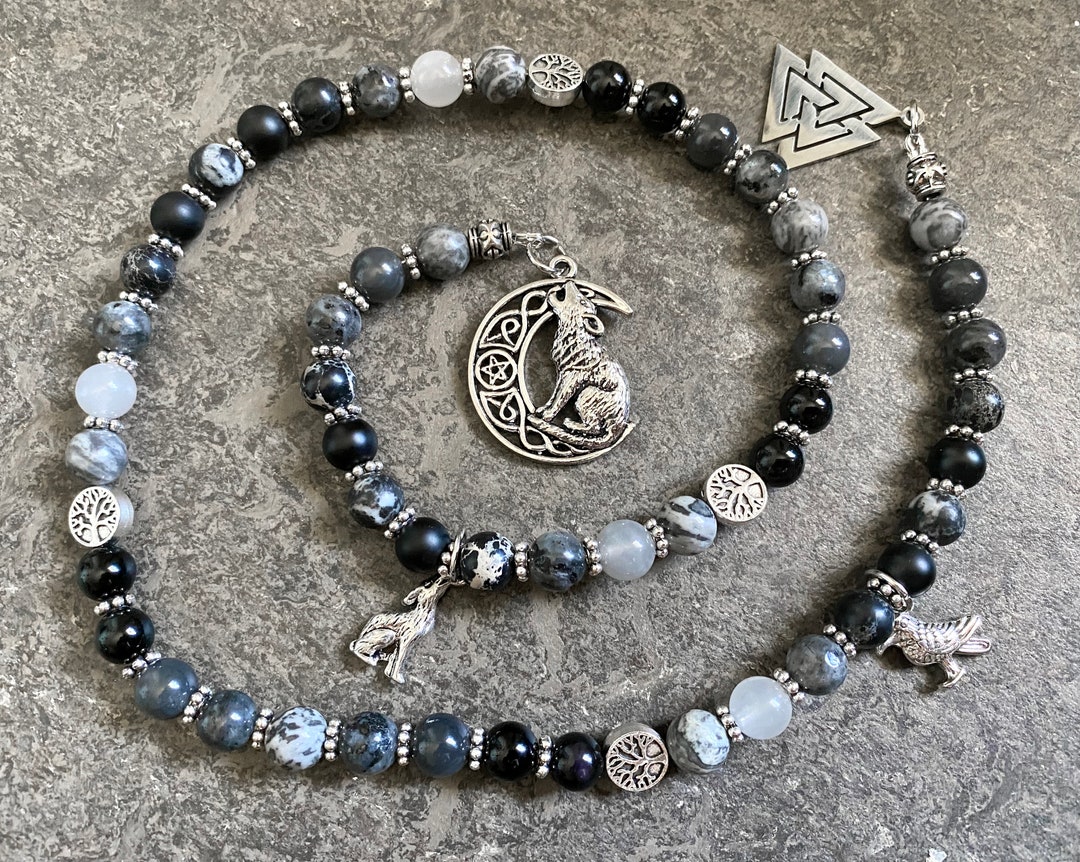 Odin Prayer Beads, Norse Altar, Pagan Prayer Beads, Óðinn Altar ...