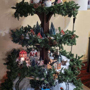 Christmas Village Display Tree Digital Plans - Etsy