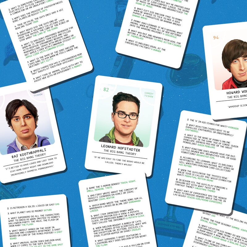 Big Bang Theory Card - Etsy UK