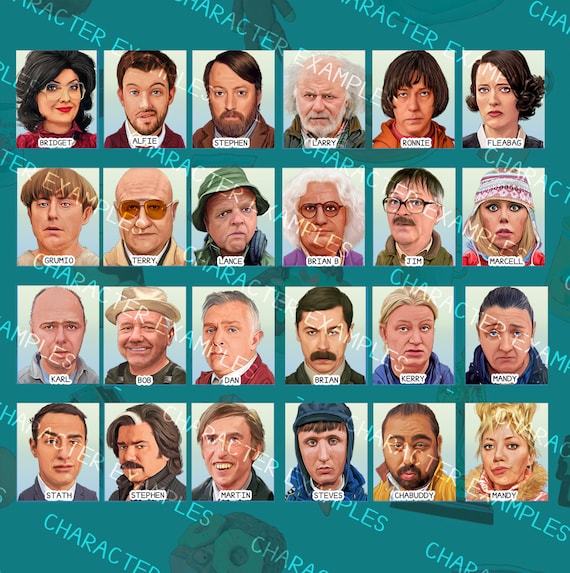 Guess Who Tv Seriesmovie Characters English Esl