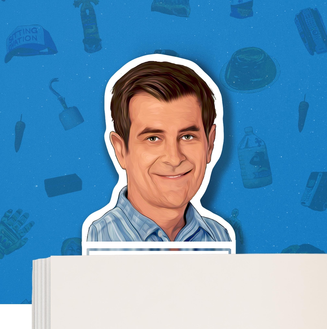 Bookmark - Phil Dunphy - Modern Family - Pop Culture Artwork Bookmarks ...