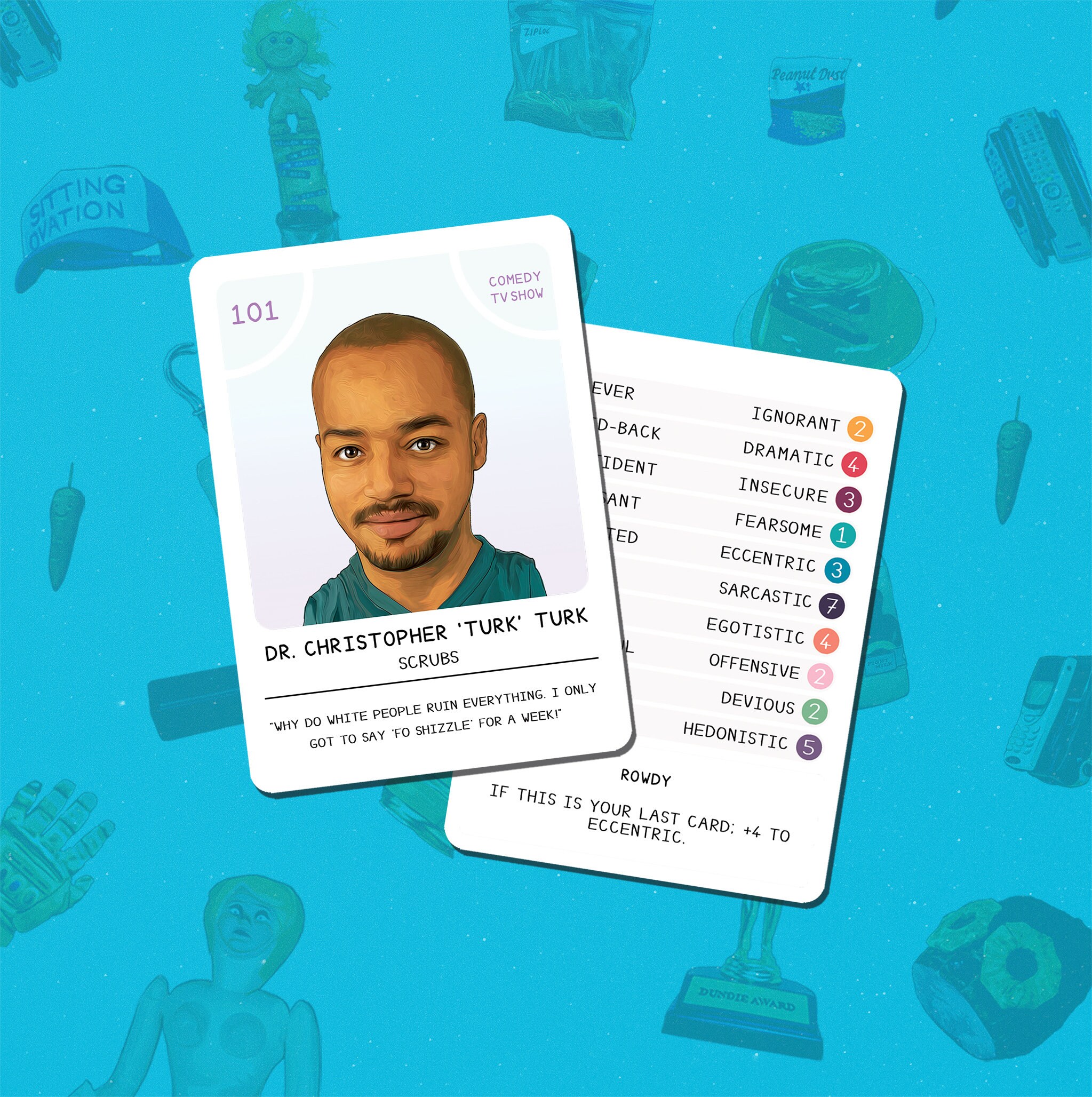 Scrubs Trivia Card Game Expansion Packs Deck Heads Card Game - Etsy UK