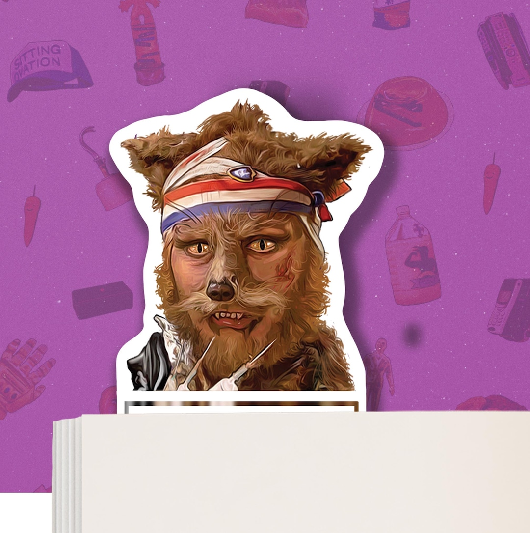 Bookmark - Crack Fox - the Mighty Boosh - Pop Culture Artwork Bookmarks ...