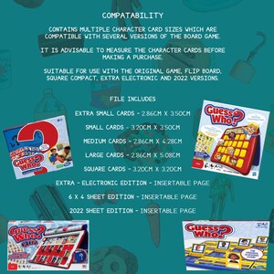 Digital - Inside No.9 Guess Who? Game Template Inserts - Digital ...