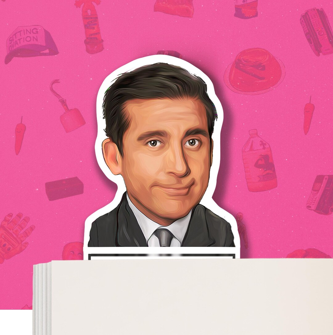 Bookmark - Michael Scott - the Office (US) - Pop Culture Artwork ...