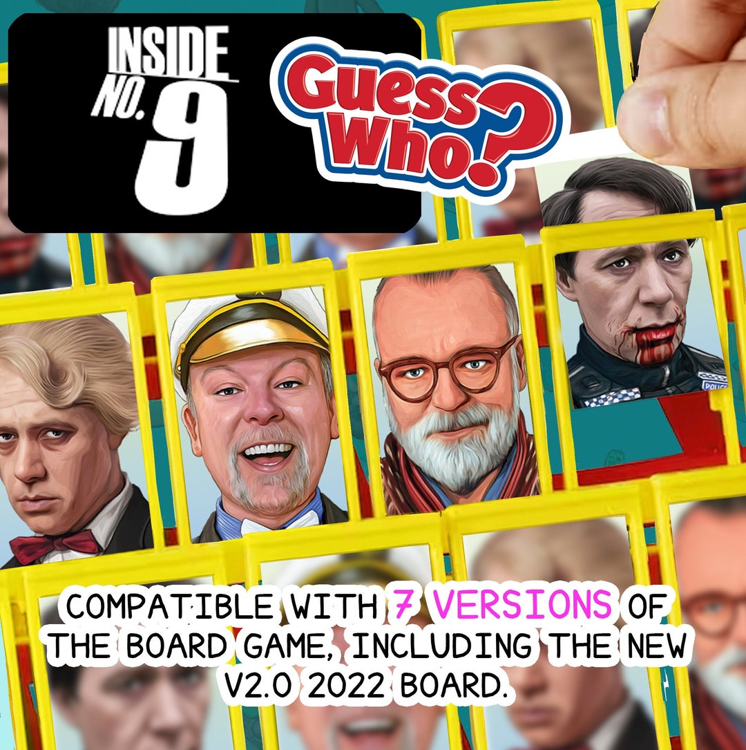 Digital - Inside No.9 Guess Who? Game Template Inserts - Digital ...