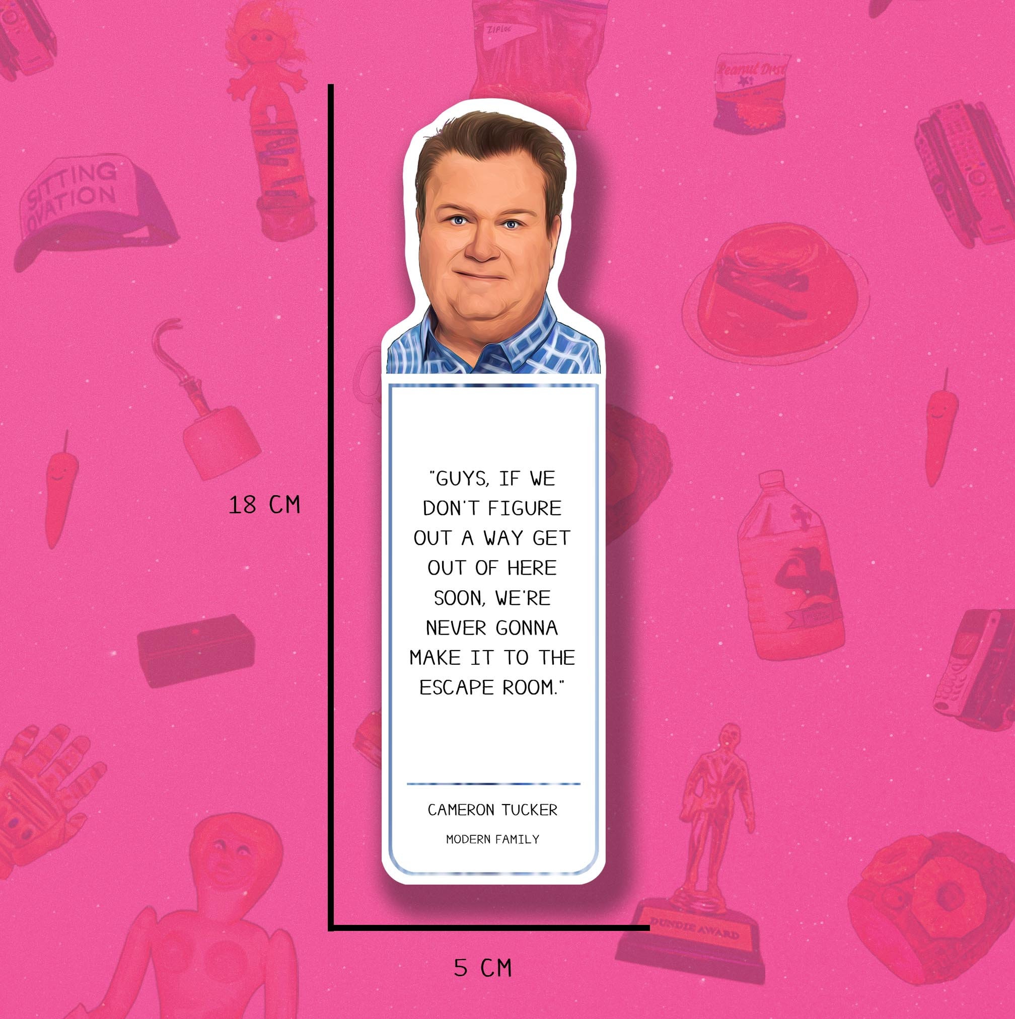 Bookmark - Cameron Tucker - Modern Family - Pop Culture Artwork ...
