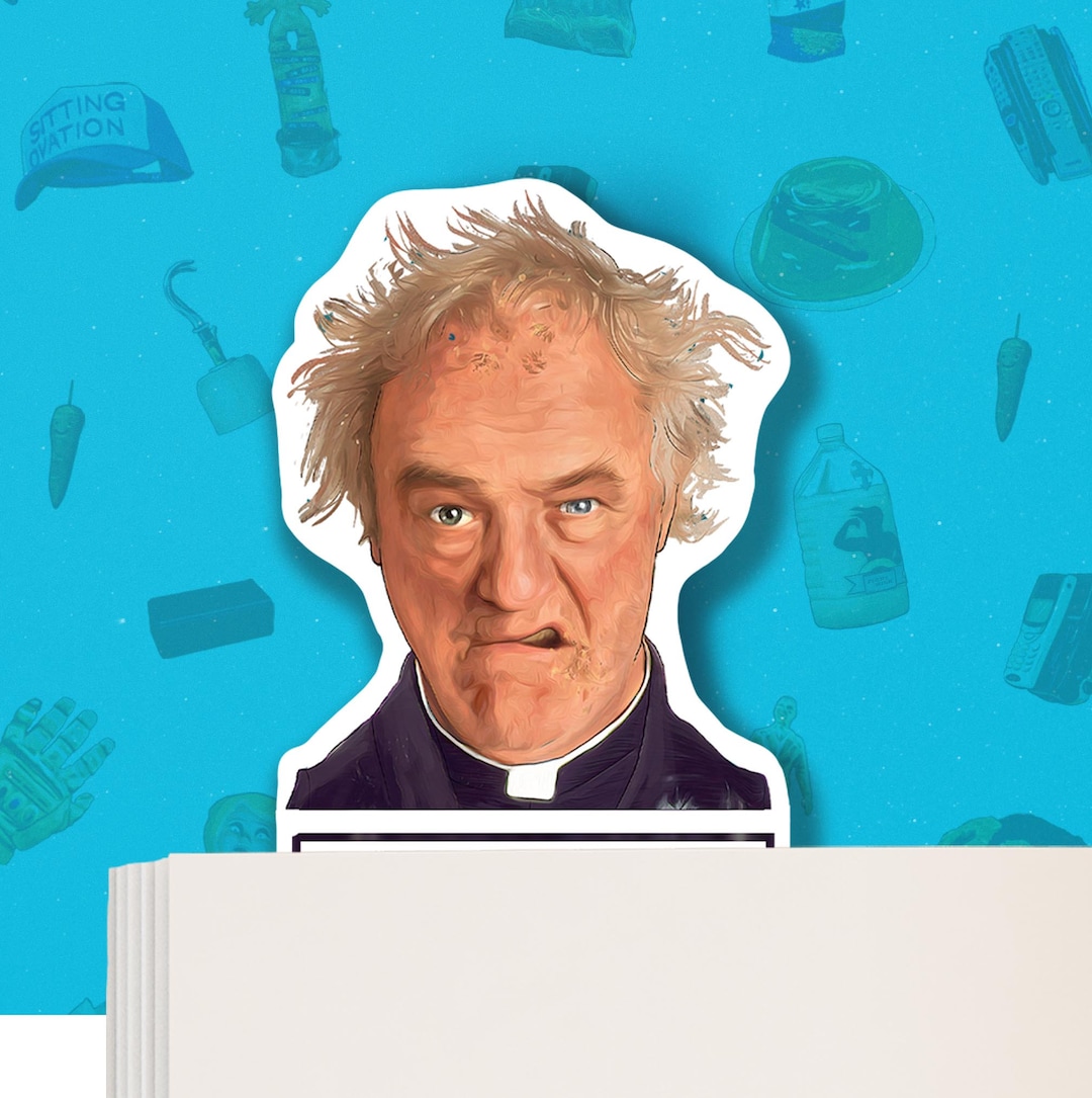 Bookmark - Father Jack - Father Ted - Pop Culture Artwork Bookmark ...