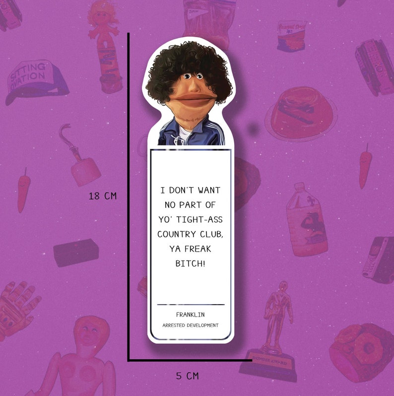 Bookmark - Franklin - Arrested Development - Pop Culture Artwork ...