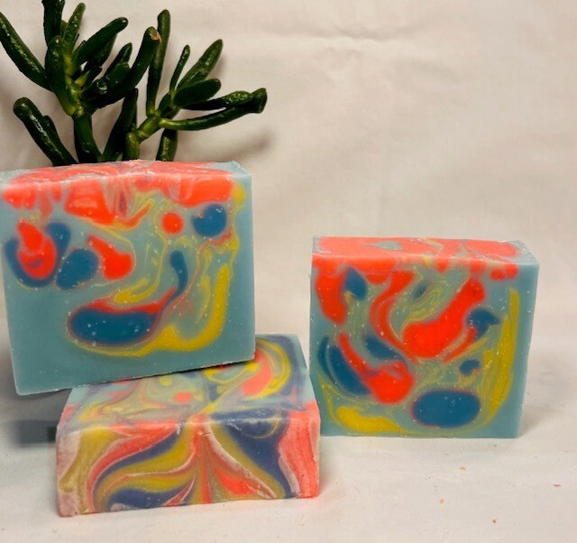 Coastal Sunrise Cold Process Soap - Etsy