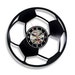 Soccer Ball Vinyl Record Round Wall Clock Vintage Wall Hanging - Etsy