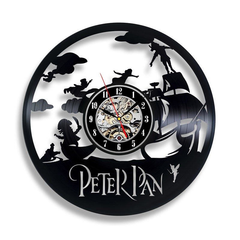 Peter Pan Clock - Etsy